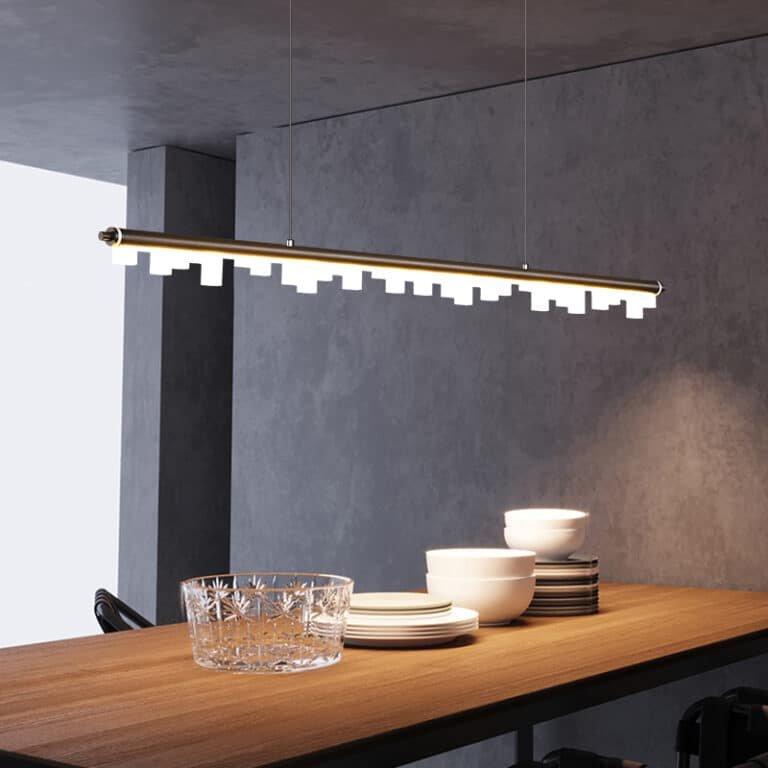 Lustre Led Retangular Minimalista - Frete Grátis - 1º Compra 10%Off