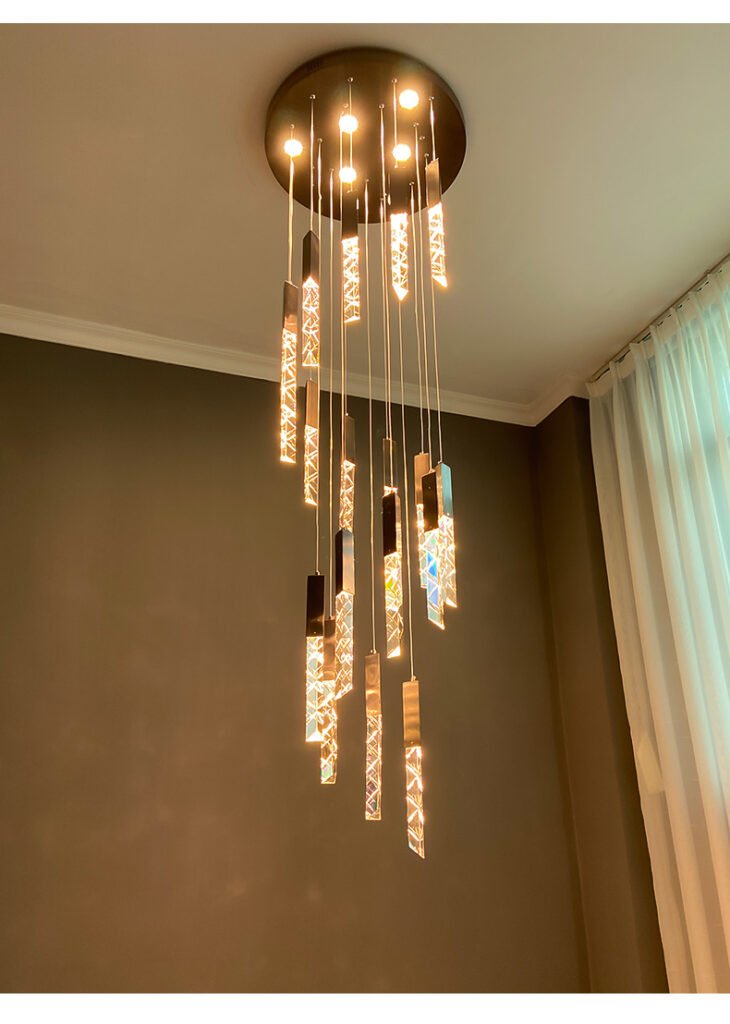 Lustre Loft Cristal K9 – Frete Grátis – 1º Compra 20% Off