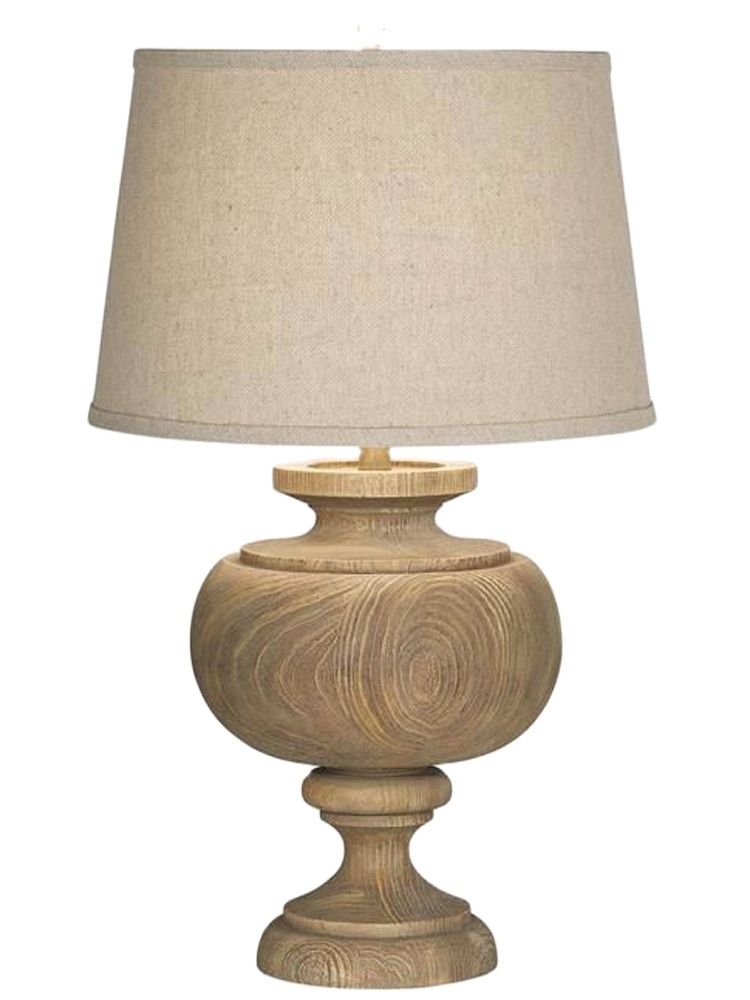 Abajur esculpido madeira retrô americana Importado Sem Taxas!